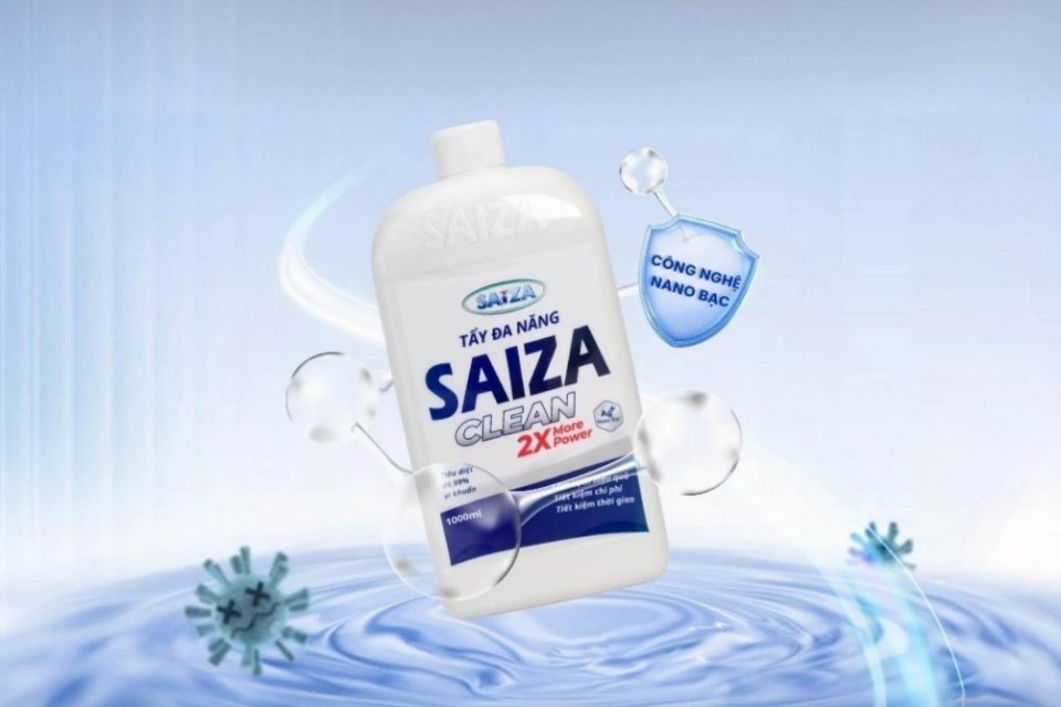 Tẩy đa năng SAIZA: Bí quyết cho không gian sống sạch sẽ, thơm mát - Mặt Trời Mới
